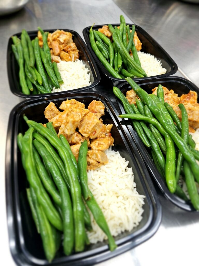 Mango Habanero Chicken Thighs, Basmati Rice, and Green Beans ...